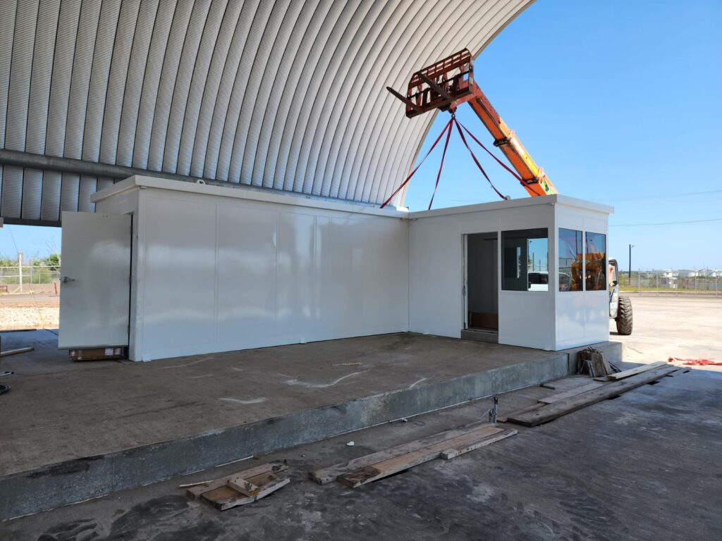 Porta-King Dura Steel Building Installation - Pallet Rack Systems